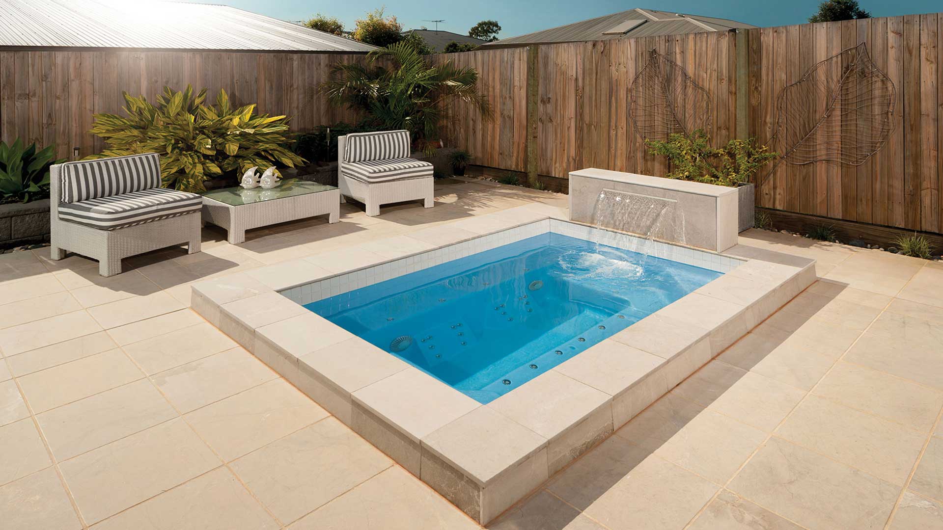 Fibreglass pool designs Sunshine Coast | Monsoon Pools
